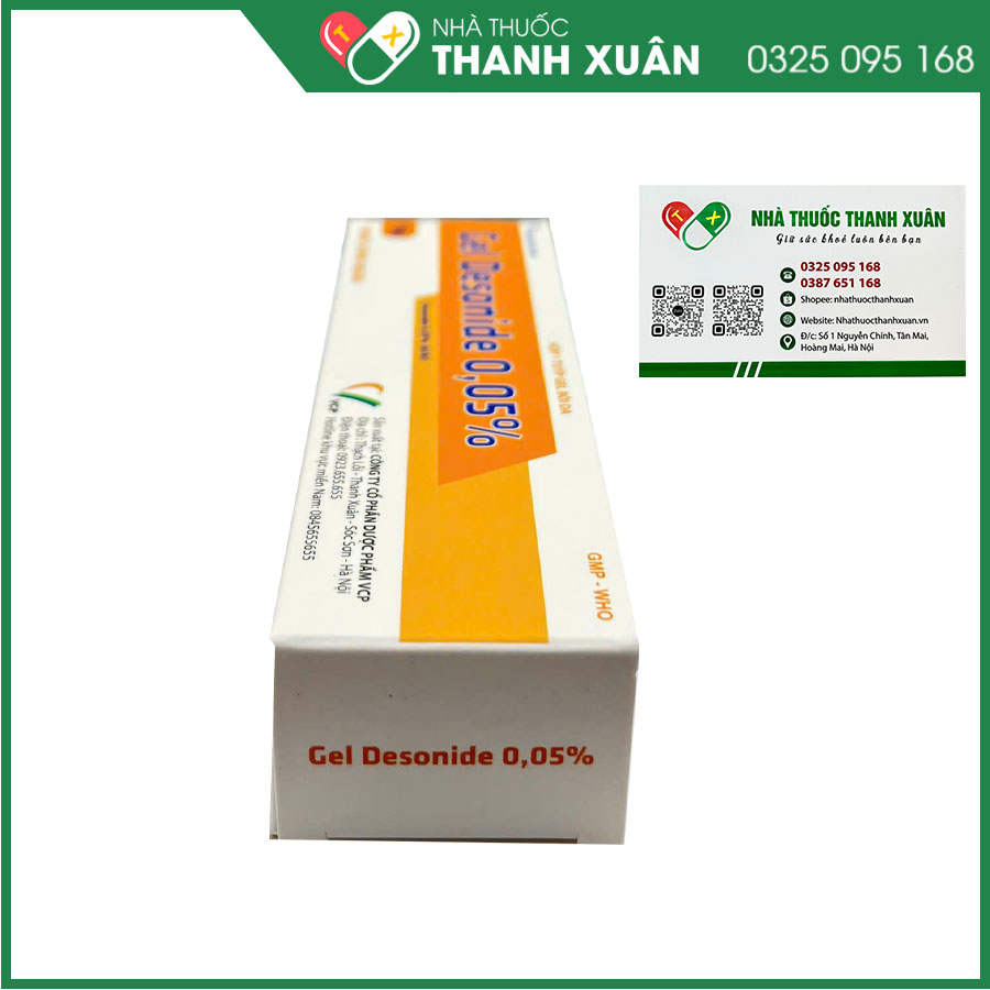 Gel Desonide 0,05% điều trị viêm da cơ địa từ nhẹ đến trung bình ở ...