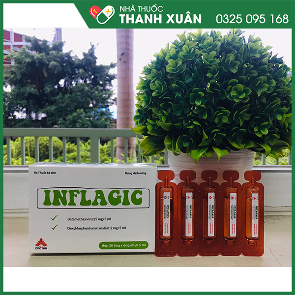 Inflagic điều trị dị ứng, kháng viêm