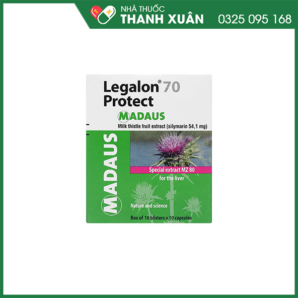 Legalon 70 Protect trị bệnh về gan