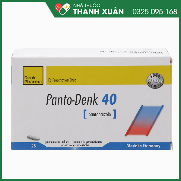 Thuốc Panto-Denk 40 trị loét dạ dày - tá tràng