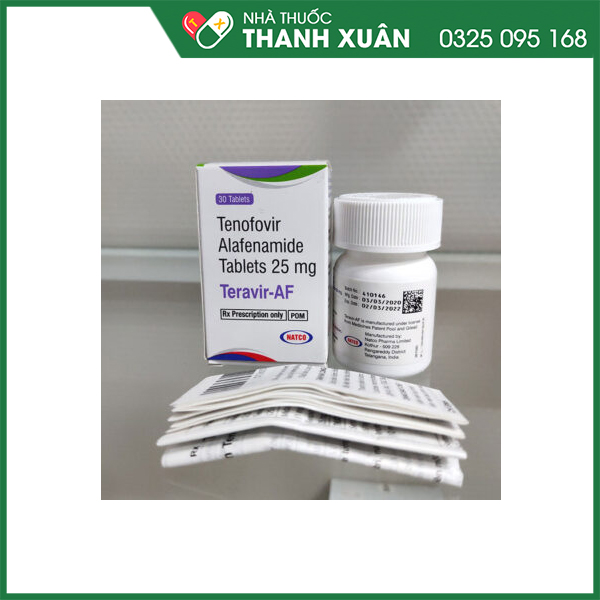 Thuốc Teravir- AF điều trị viêm gan B
