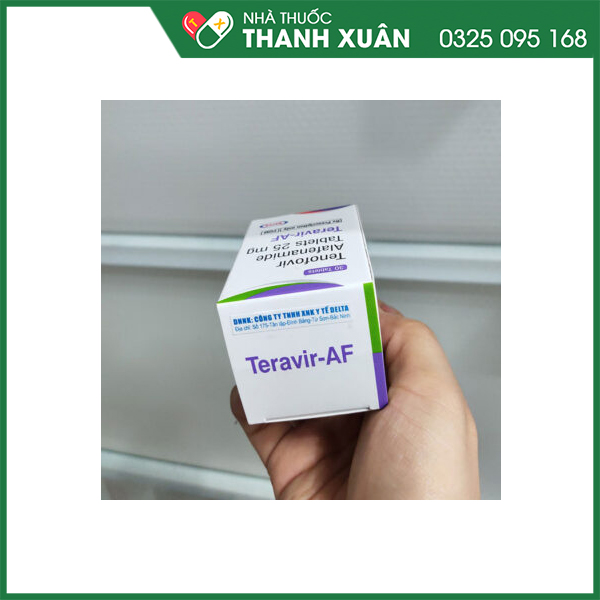 Thuốc Teravir- AF điều trị viêm gan B