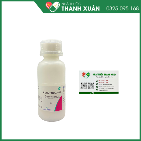 Thuốc Auropodox 40 điều trị nhiễm khuẩn