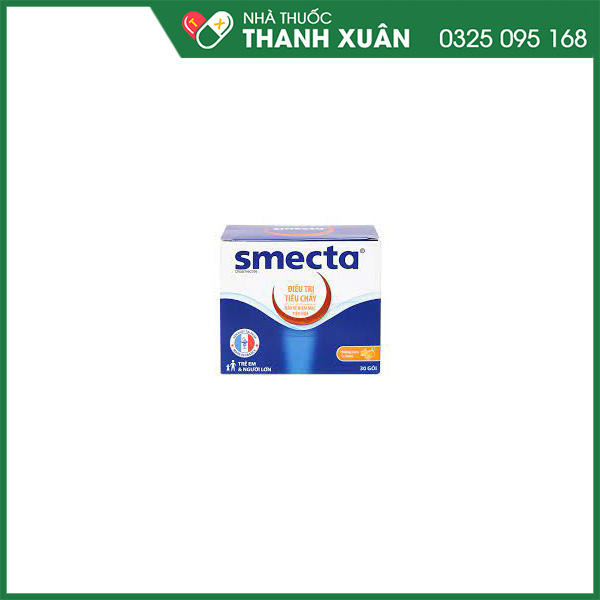 Bột pha hỗn dịch uống Smecta - Điều trị tiêu chảy ở người lớn và trẻ em