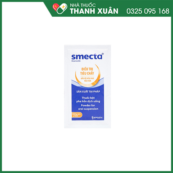 Bột pha hỗn dịch uống Smecta - Điều trị tiêu chảy ở người lớn và trẻ em