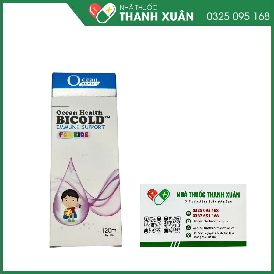 Bicold Immune Support for Kids hỗ trợ tăng cường sức đề kháng cho trẻ
