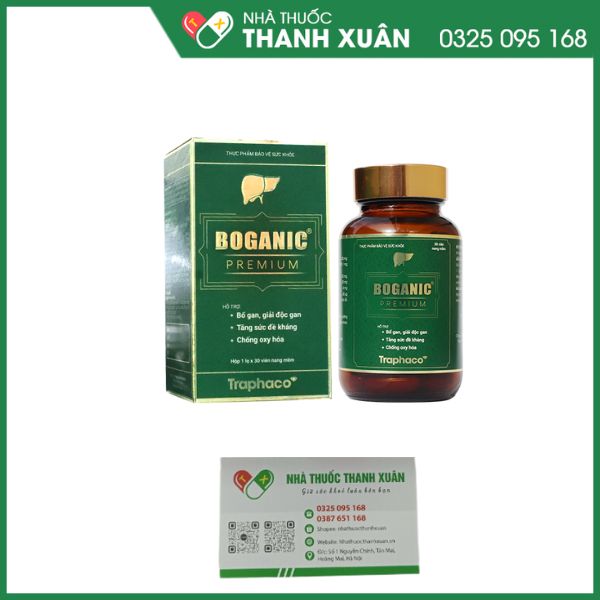 Boganic Premium viên uống bổ gan