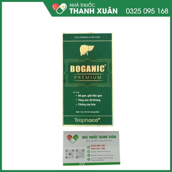 Boganic Premium viên uống bổ gan