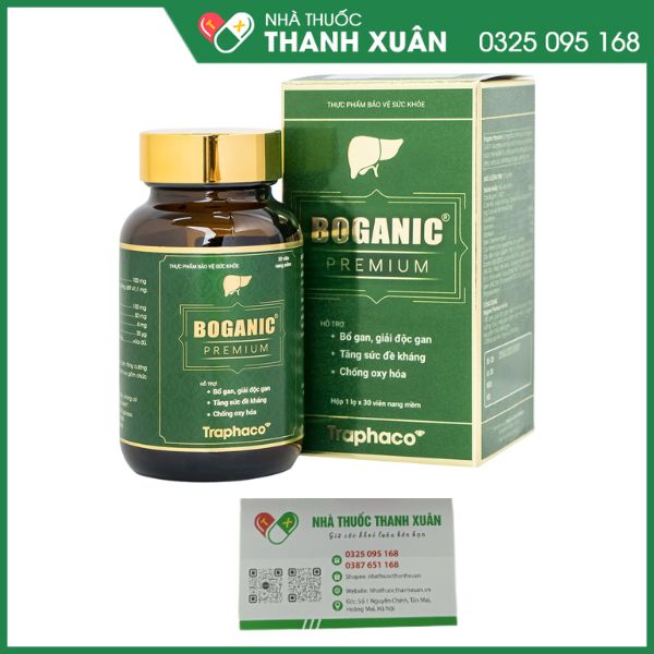 Boganic Premium viên uống bổ gan