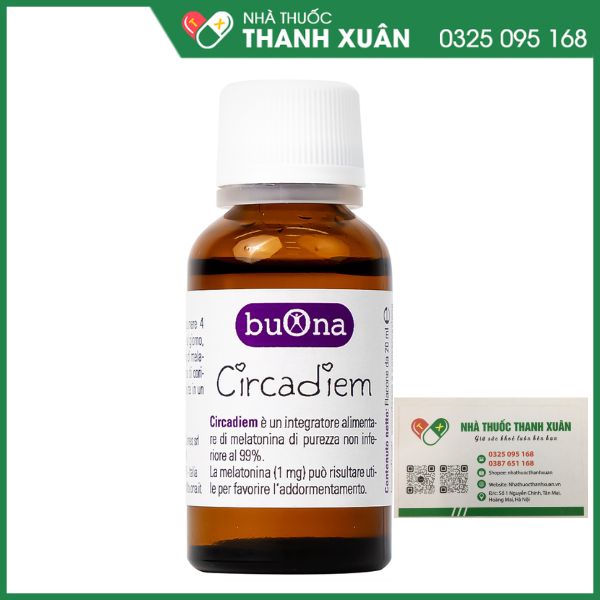Buona Circadiem dung dịch hỗ trợ giúp bé ngủ ngon