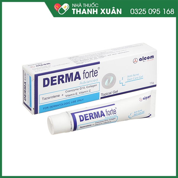 Derma forte ngừa mụn trứng cá, ngừa thâm, mờ sẹo