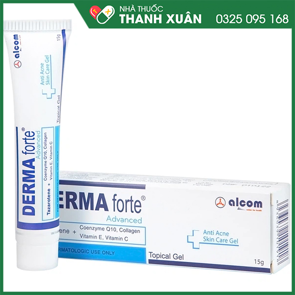 Derma forte ngừa mụn trứng cá, ngừa thâm, mờ sẹo