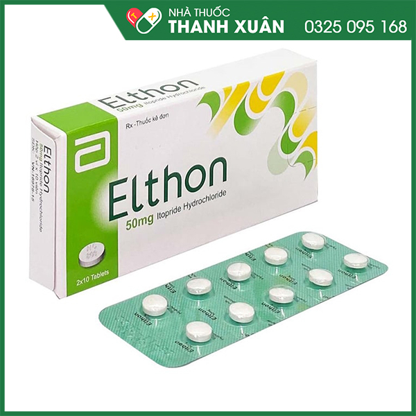 Thuốc Elthon trị triệu chứng trong viêm dạ dày