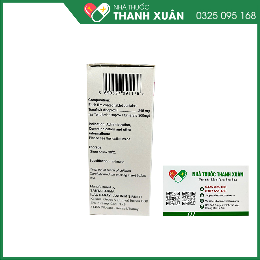 Evasif thuốc điều trị viêm gan B hoặc phối hợp điều trị nhiễm HIV-1 ở ...
