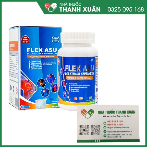 Flex ASU hỗ trợ xương khớp khỏe mạnh