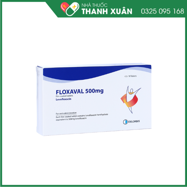Floxaval 500 điều trị các nhiễm khuẩn