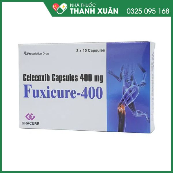 Fuxicure 400 giảm đau trong thoái hóa xương khớp