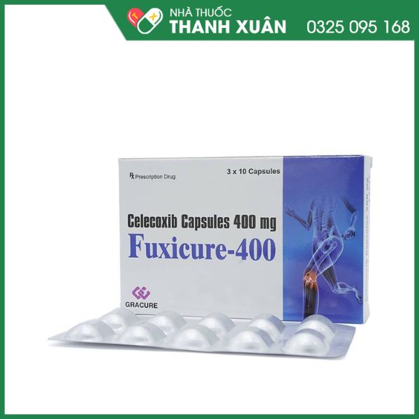 Fuxicure 400 giảm đau trong thoái hóa xương khớp