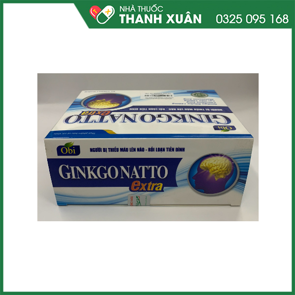 Ginkgo natto Extra hỗ trợ hoạt huyết não