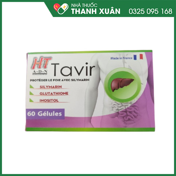 HT Tavir viên uống thanh nhiệt, mát gan