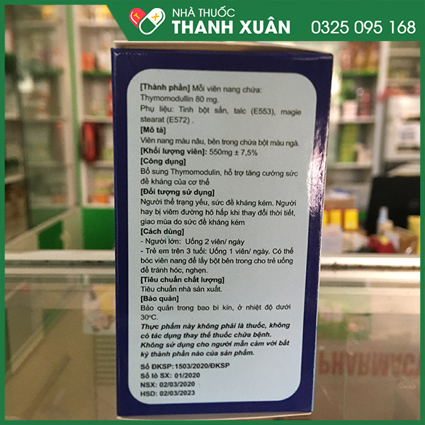 Thuốc Hepedon 80mg giúp tăng cường miễn dịch