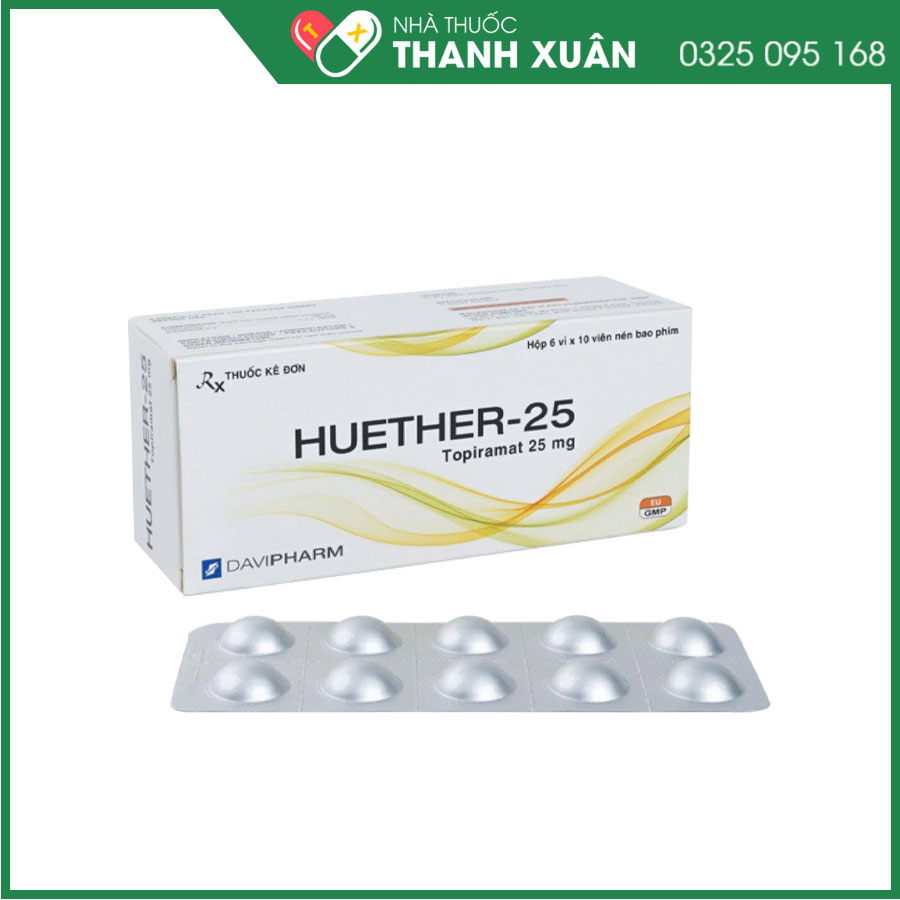 Huether - 25 điều trị động kinh hoặc dự phòng đau nửa đầu