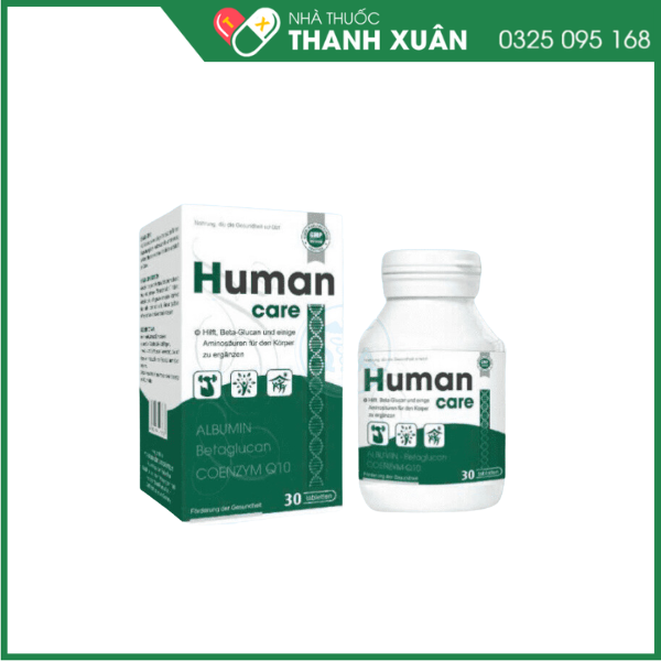 Human Care hỗ trợ tăng cường sức khỏe, nâng cao sức đề kháng cho cơ thể