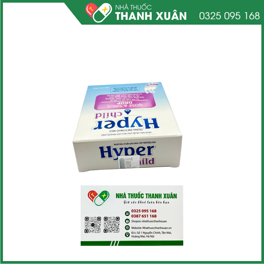 Hyper Child - Giúp giảm sung huyết mũi, giữ ẩm cho niêm mạc mũi