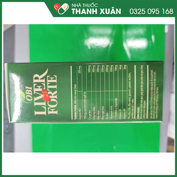 Viên uống Liver Forte - Thanh nhiệt, mát gan, giúp giải độc và bảo vệ ...