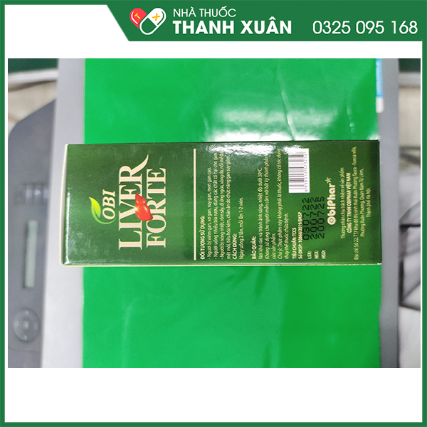 Viên uống Liver Forte - Thanh nhiệt, mát gan, giúp giải độc và bảo vệ ...