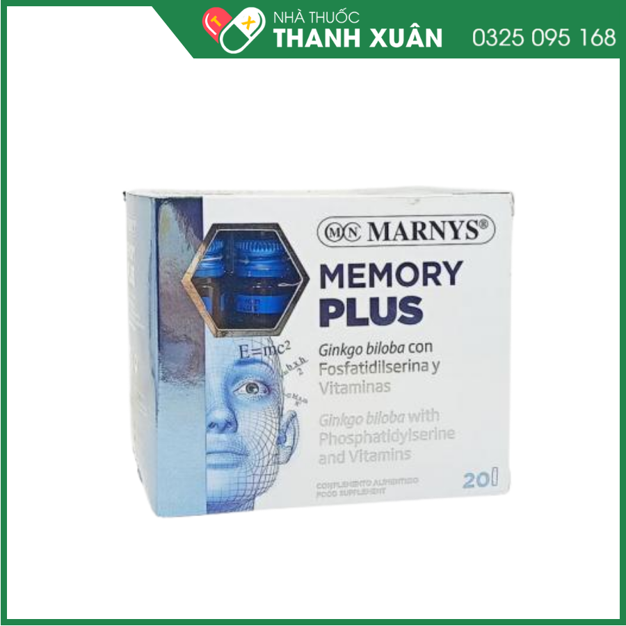 Memory Plus giúp tăng cường tuần hoàn máu não