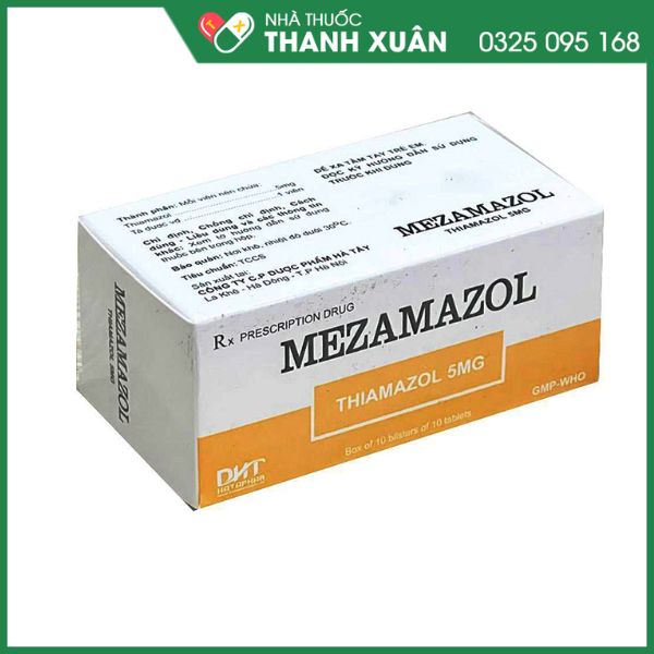 Mezamazol hỗ trợ điều trị chứng cường giáp