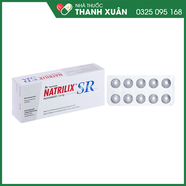 Thuốc Natrilix SR điều trị tăng huyết áp