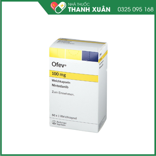 Ofev 100mg điều trị ung thư phổi không tế bào nhỏ