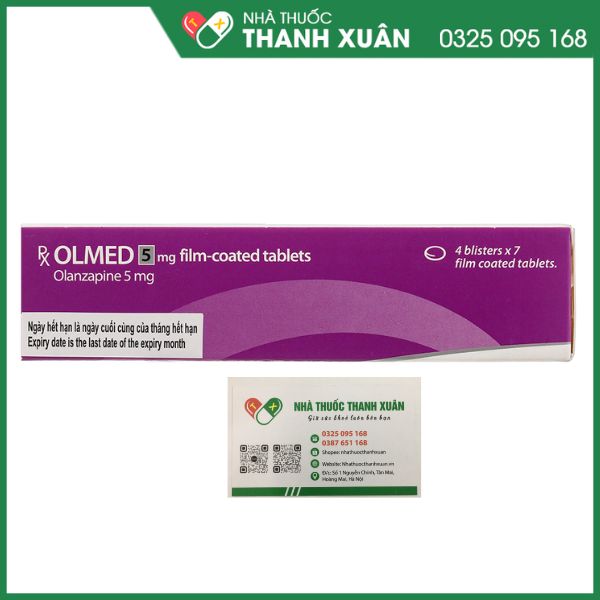 Olmed 5mg thuốc trị bệnh tâm thần phân liệt