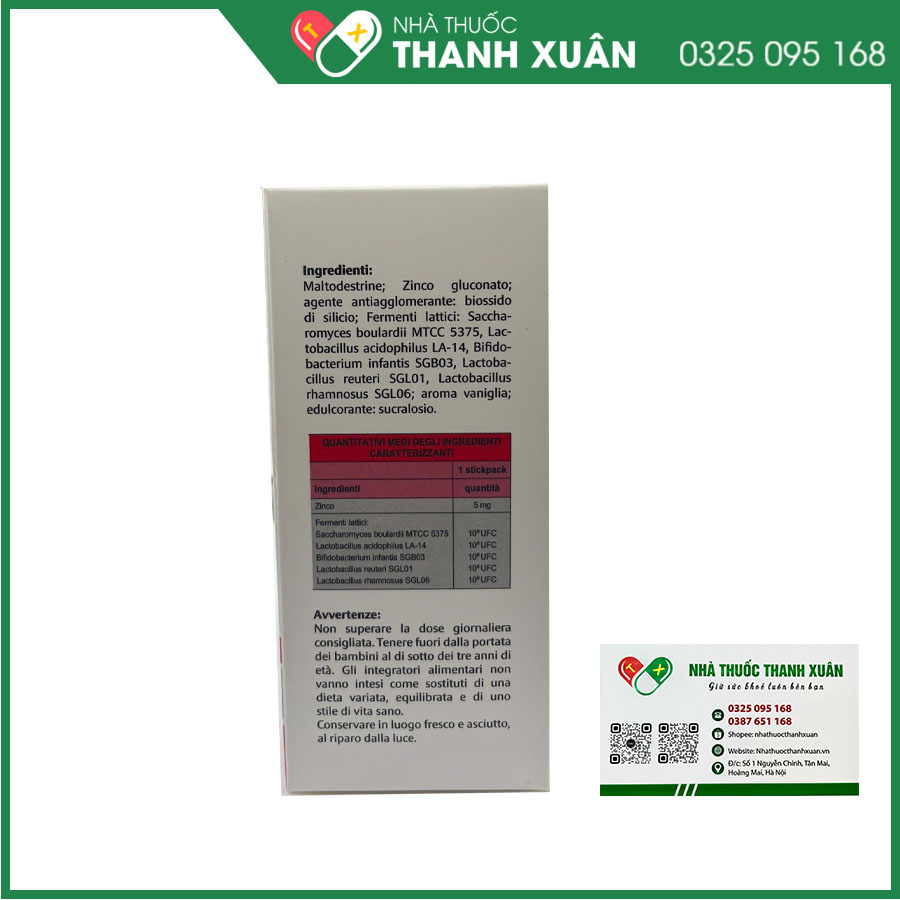 SK Bio-5 bổ sung hệ vi sinh đường ruột, hỗ trợ điều trị hội chứng ruột ...