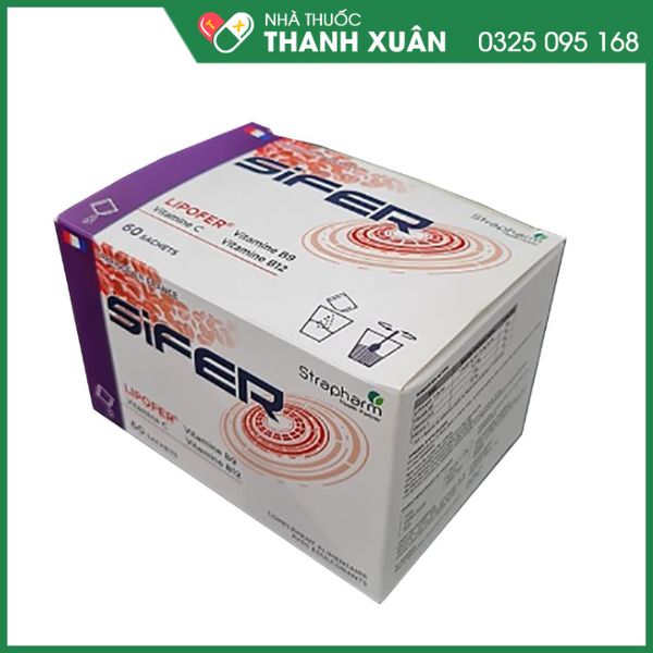 Sifer sản phẩm bổ sung sắt và Vitamin