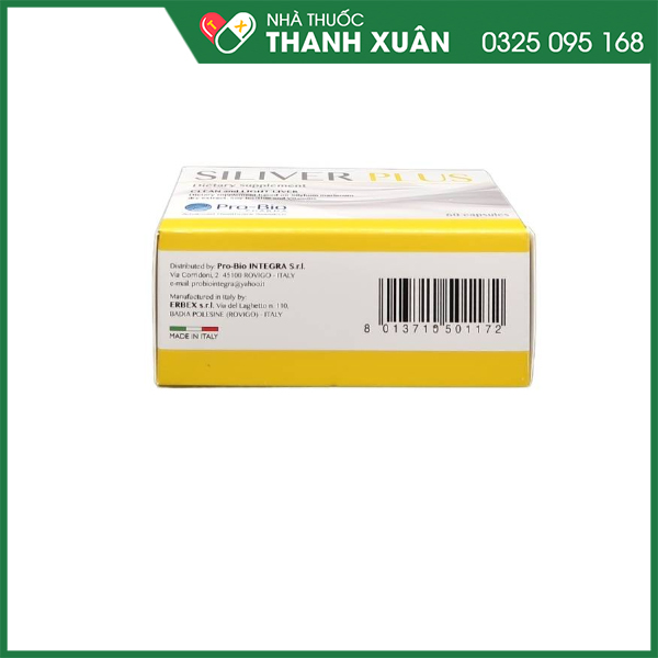 Siliver Plus - bổ gan, giải độc, tăng cường chức năng gan