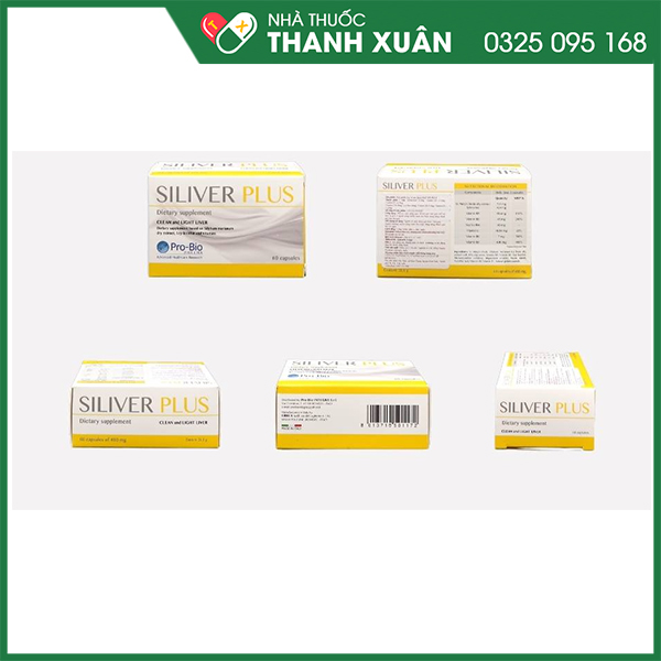Siliver Plus - bổ gan, giải độc, tăng cường chức năng gan