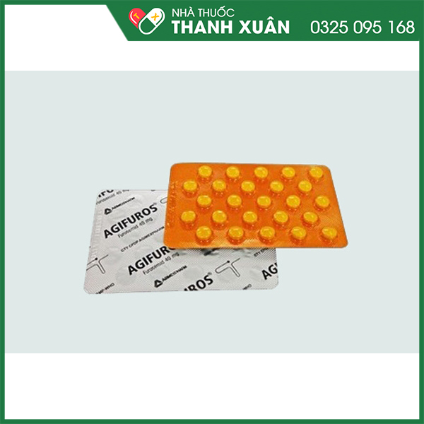 Thuốc lợi tiểu Agifuros
