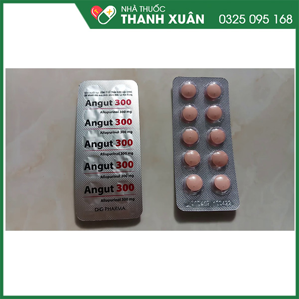 Thuốc Angut 300 điều trị Gout mạn tính