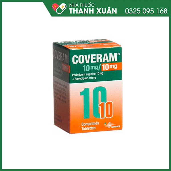 Thuốc Coveram 10mg/10mg chỉ định tăng huyết áp