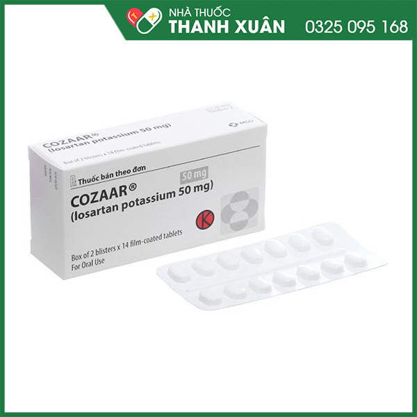 Cozaar 50mg- thuốc điều trị tăng huyết áp