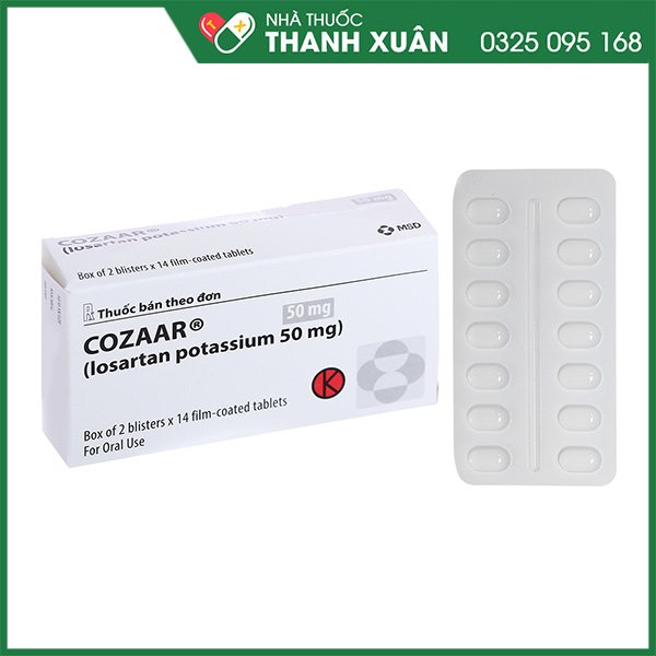 Cozaar 50mg- thuốc điều trị tăng huyết áp