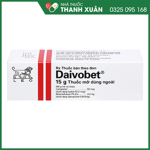 Thuốc điều trị vảy nến Daivobet