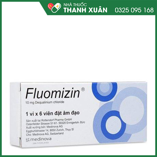 Thuốc Fluomizin điều trị nhiễm nấm âm đạo