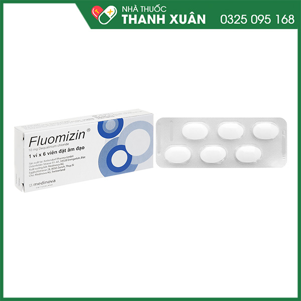 Thuốc Fluomizin điều trị nhiễm nấm âm đạo