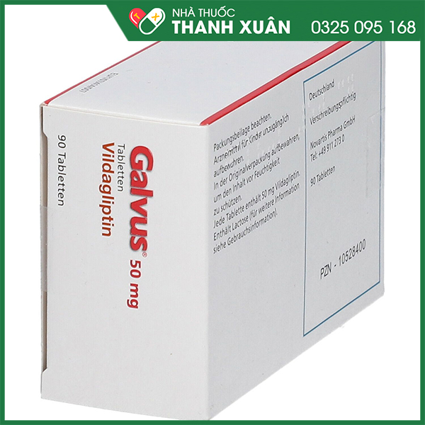 Thuốc Galvus cho bệnh nhân tiểu đường type 2