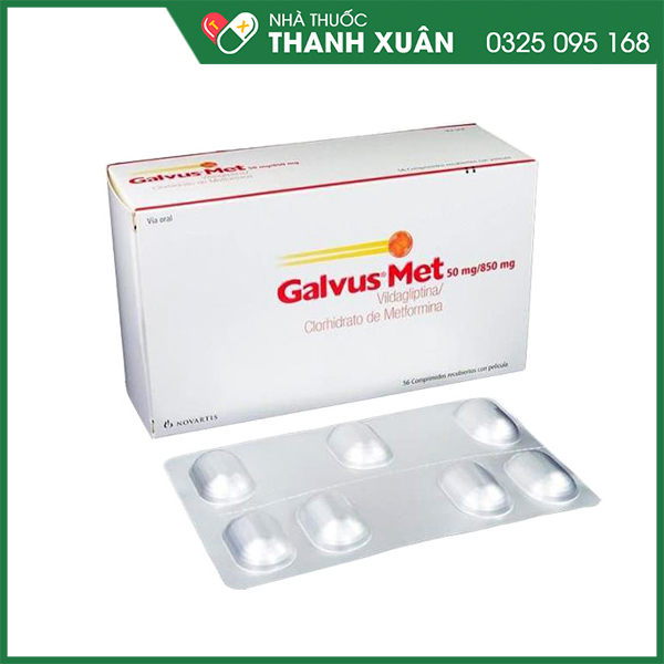 Thuốc Galvus Met kiểm soát đường huyết