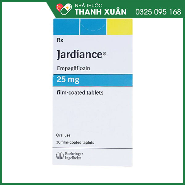 Thuốc Jardiance 25mg điều trị tiểu đường tuýp II